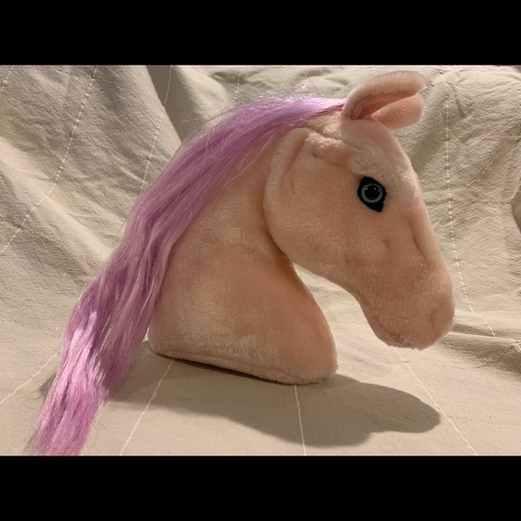 Toys | Plush Horse Head With Brushable Hair | Poshmark